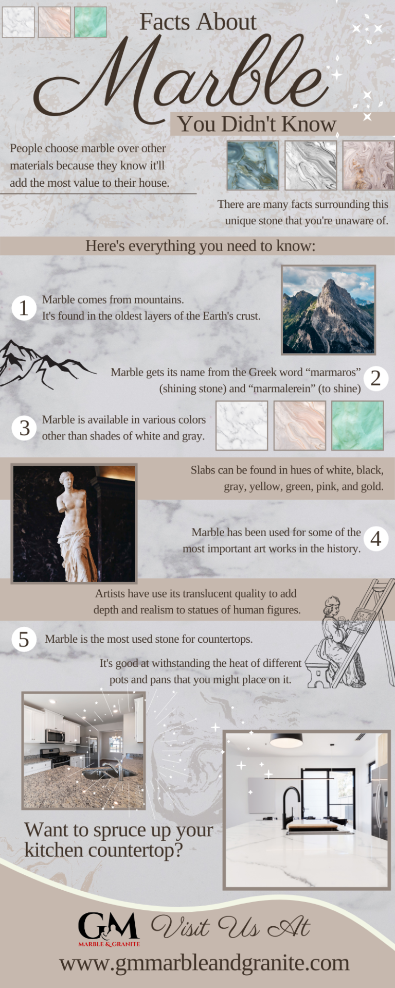 Facts About Marble You Did Not Know - GM Marble and Granite